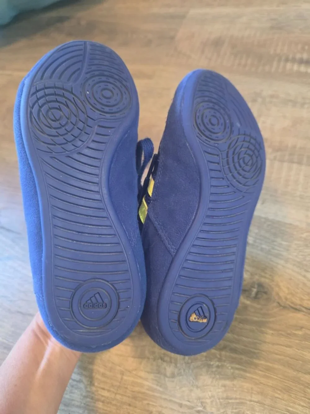 adidas | Shoes | Adidas Hvc 2 Boys Blue Yellow Boxing Wrestling Shoes ...